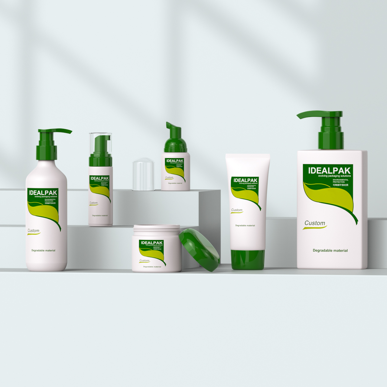 Biodegradable Plastic Packaging – Sustainable Cosmetic Containers for ...